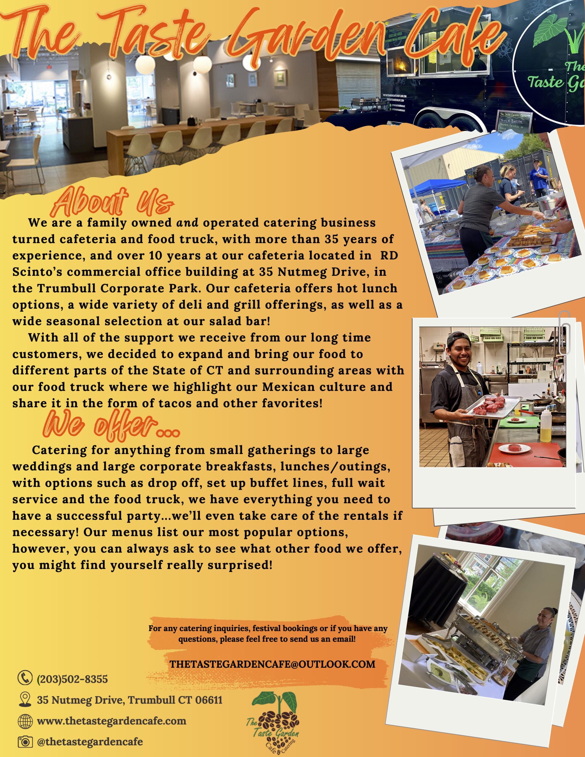 About Us – The Taste Garden Cafe